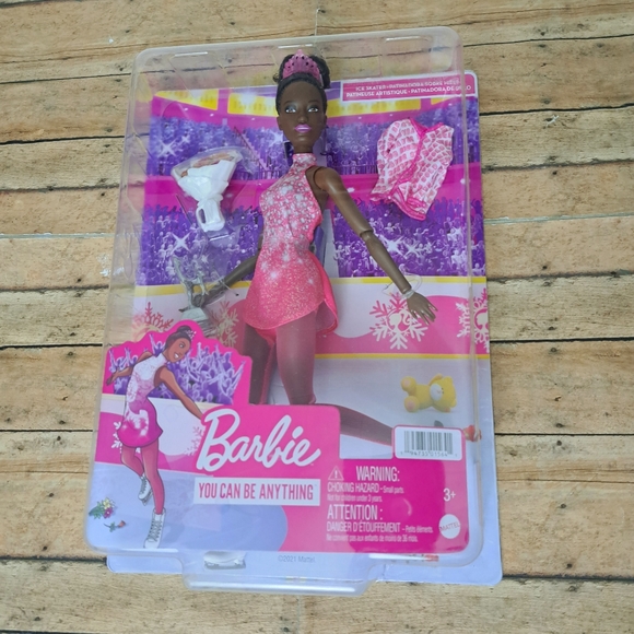 Barbie | Toys | Mattel Barbie You Can Be Anything Fashion Ice Skater ...